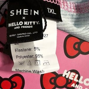 SHEIN | Tops | Hello Kitty Tie Dye Crop Cami Top Sz Xl | Poshmark